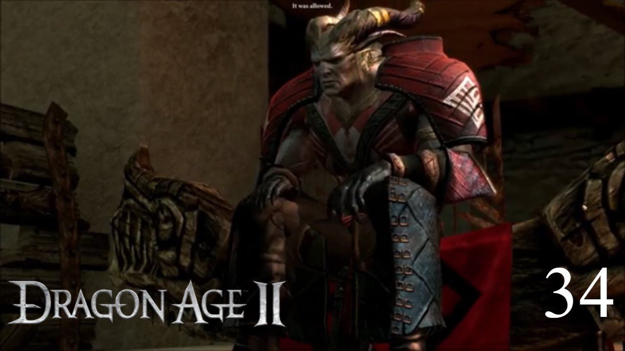 Let's Play Dragon Age 2 | Qunari and Their Ideas (Part 34) - YouTube