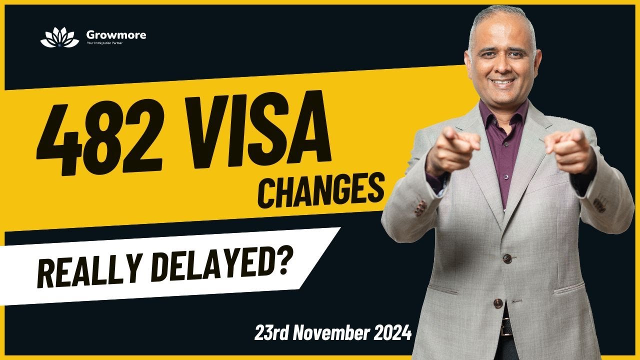 Live Update: Are the 482 Visa Changes Delayed?🛑📢 #hindi - YouTube