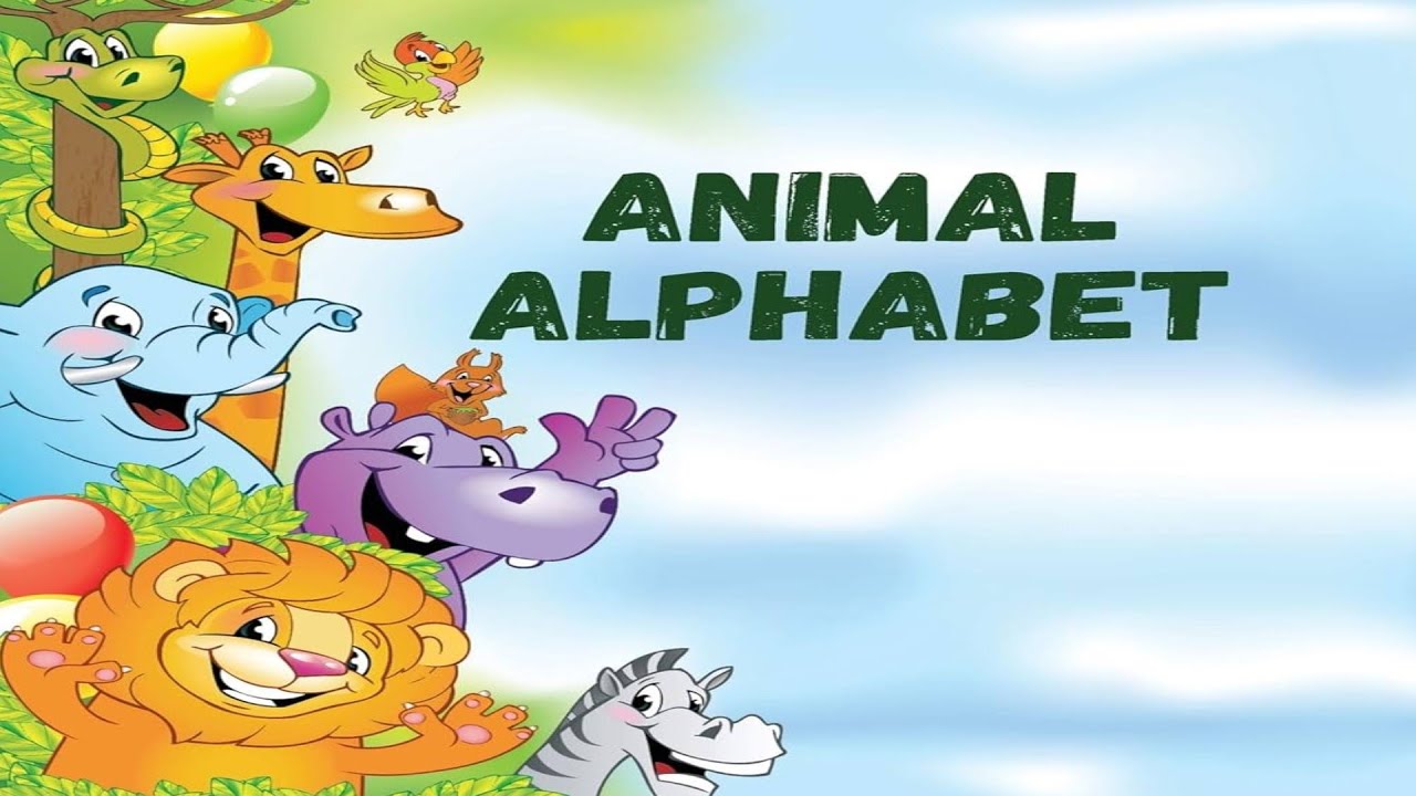 ABC Animals Song 5 for Kids | Alphabet Animals | Learn animals, phonics ...