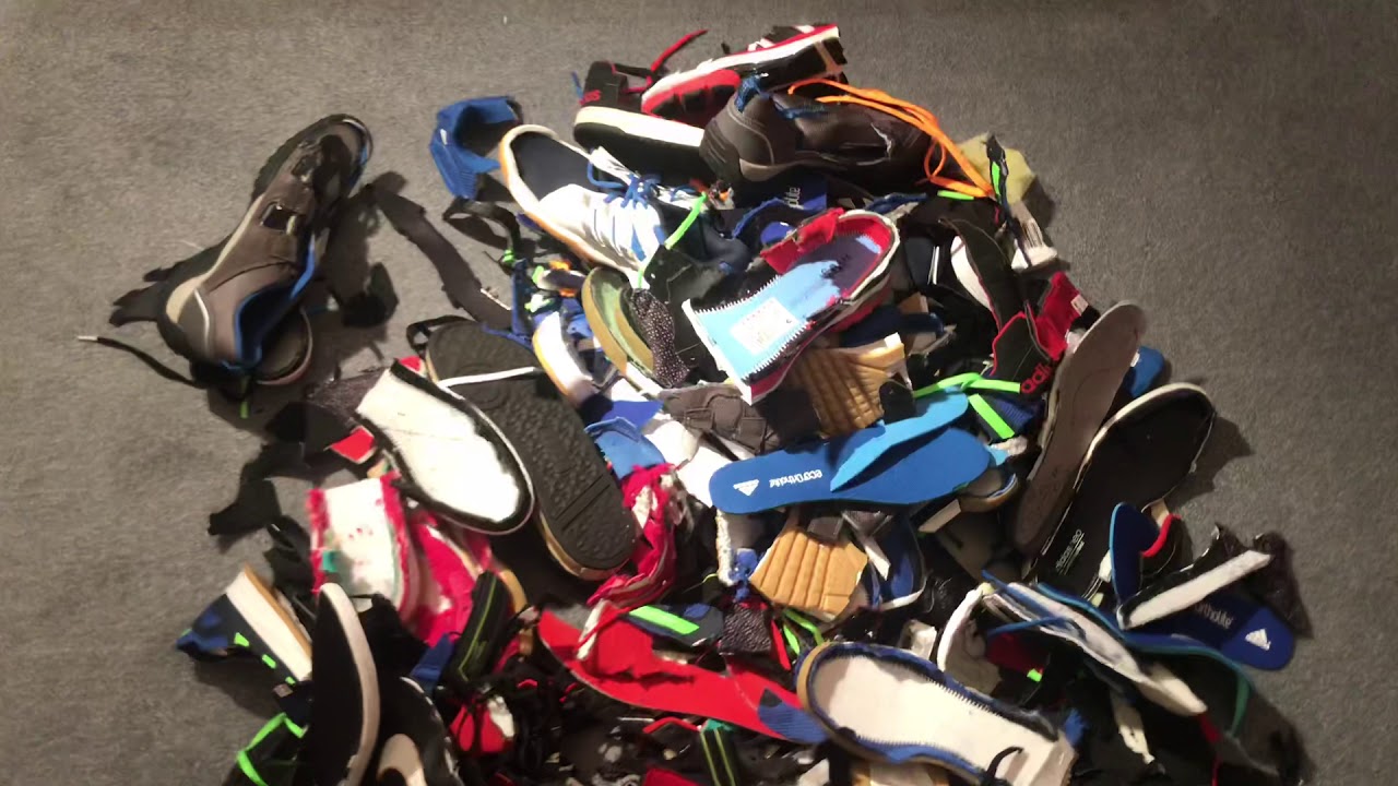 Most of my destroyed shoes (10k views special (little late)) - YouTube
