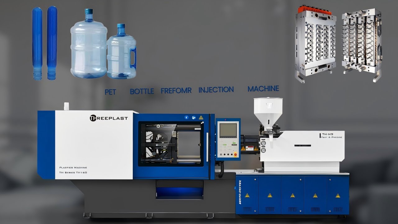 750 g PET Bottle Preform Injection Molding Machine | High-Speed Energy ...