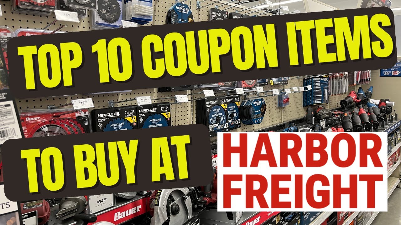 Top 10 Items You SHOULD Be Buying At Harbor Freight In December 2023 ...