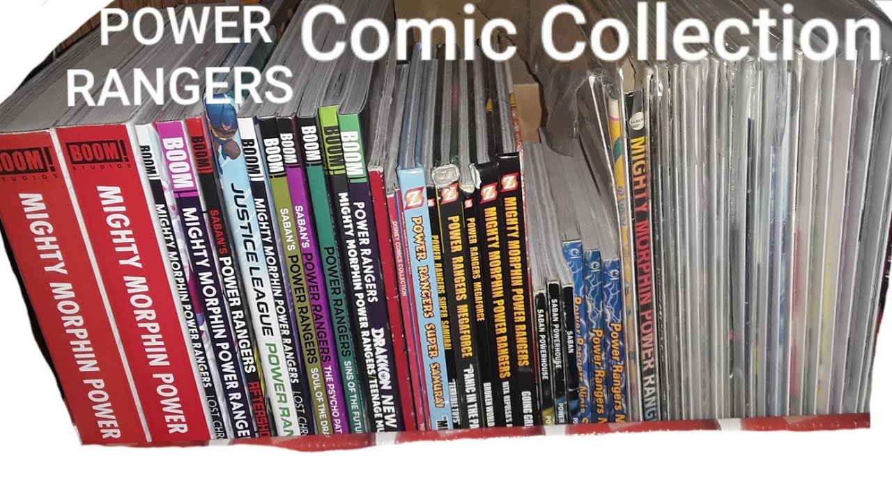 Power Rangers Comic Collection - YouTube