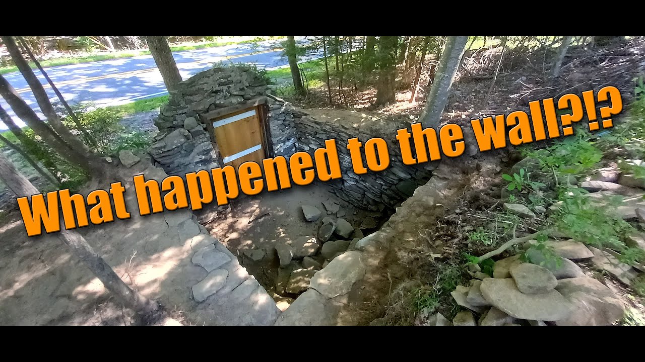 Dry Stack Stone Work In The Stone Garden House - YouTube