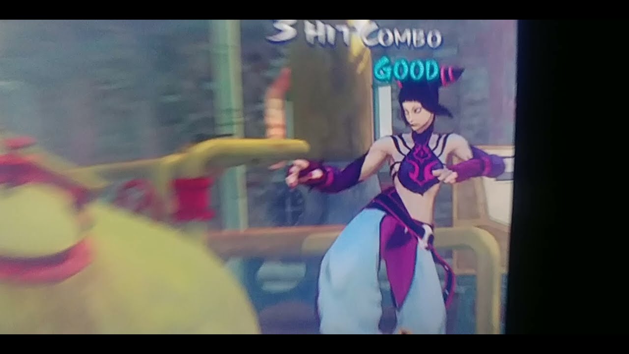 Ultra Streetfighter 4 Hakan Oil Dive Attack on Juri Ryona - YouTube