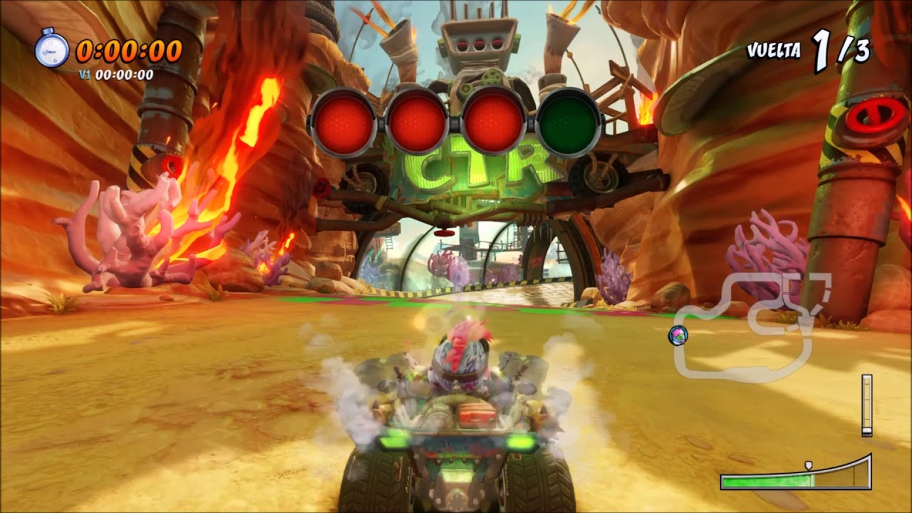 Crash Team Racing Nitro-Fueled - Nina Cortex Mega Mix-Mania (FAILS ...