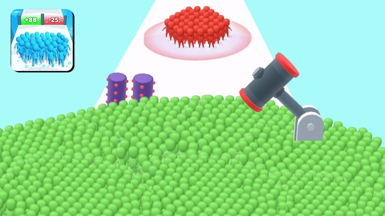 Play 333 Mobile GamePlay COUNT MASTER RUN vs NUMBER MASTER RUN,MR ...