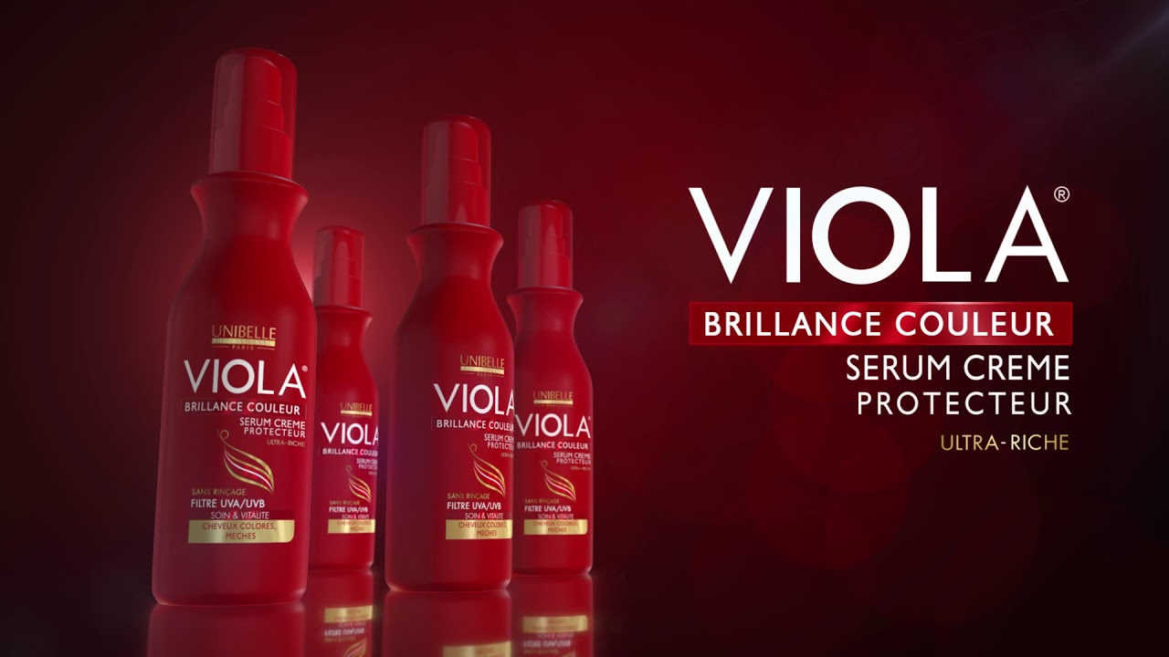 SERUM CREME PROTECTEUR VIOLA #FILTRE UVA/BVA - YouTube