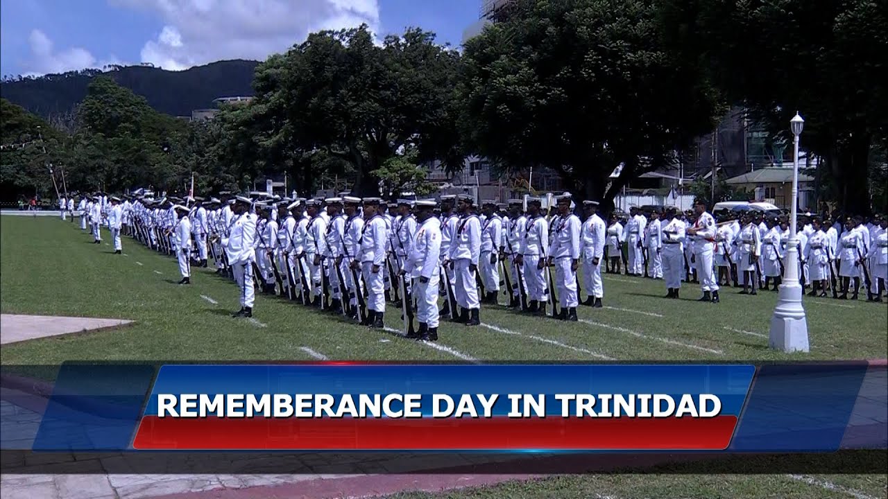 Remembrance Day Parade Trinidad - YouTube