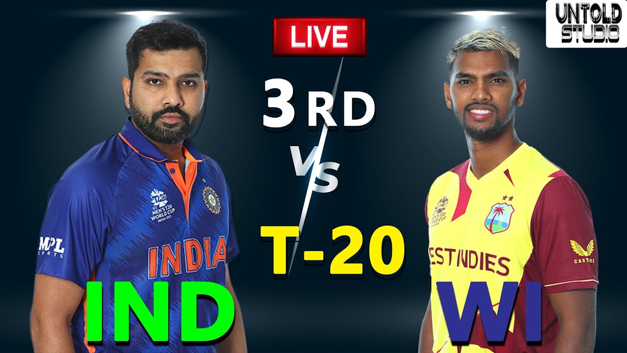 LIVE –IND vs WI 3rd T-20 Match Live Score, India vs West Indies Live ...