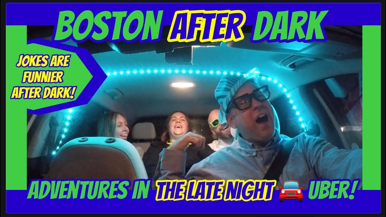 The Comedy Car, Jokes in an Uber, Boston Uber Driver, The Late night ...