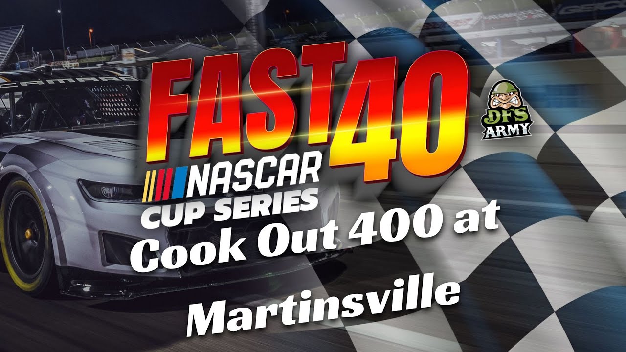 NASCAR Cook Out 400 at Martinsville DFS Draftkings & Fanduel Top Plays ...