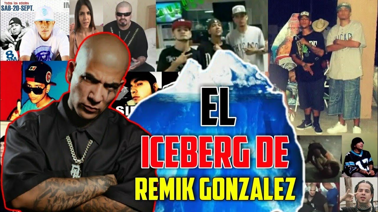 EL ICEBERG DEL RAPERO REMIK GONZALEZ | ERA UN MORRO DE CASA | PELEA ...
