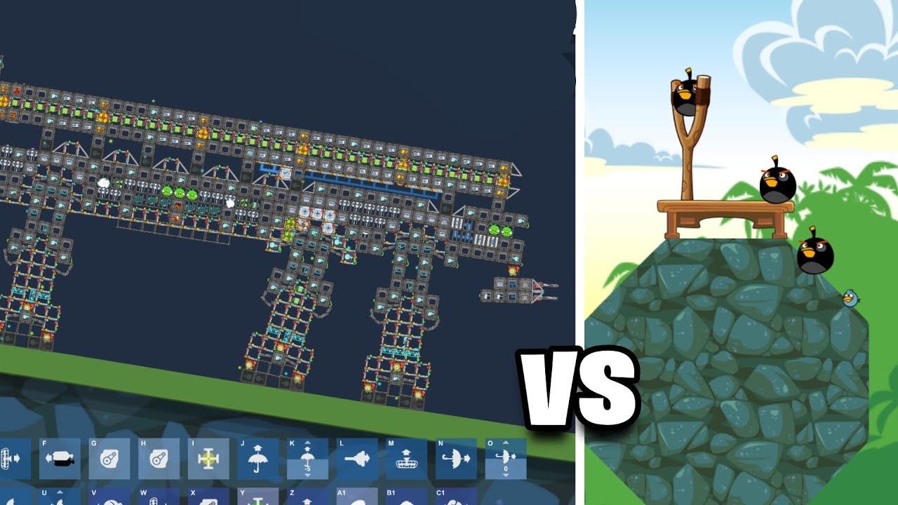 Bad Piggies Build a Giant Walker AT-AT Style to Defeat Angry Birds ...