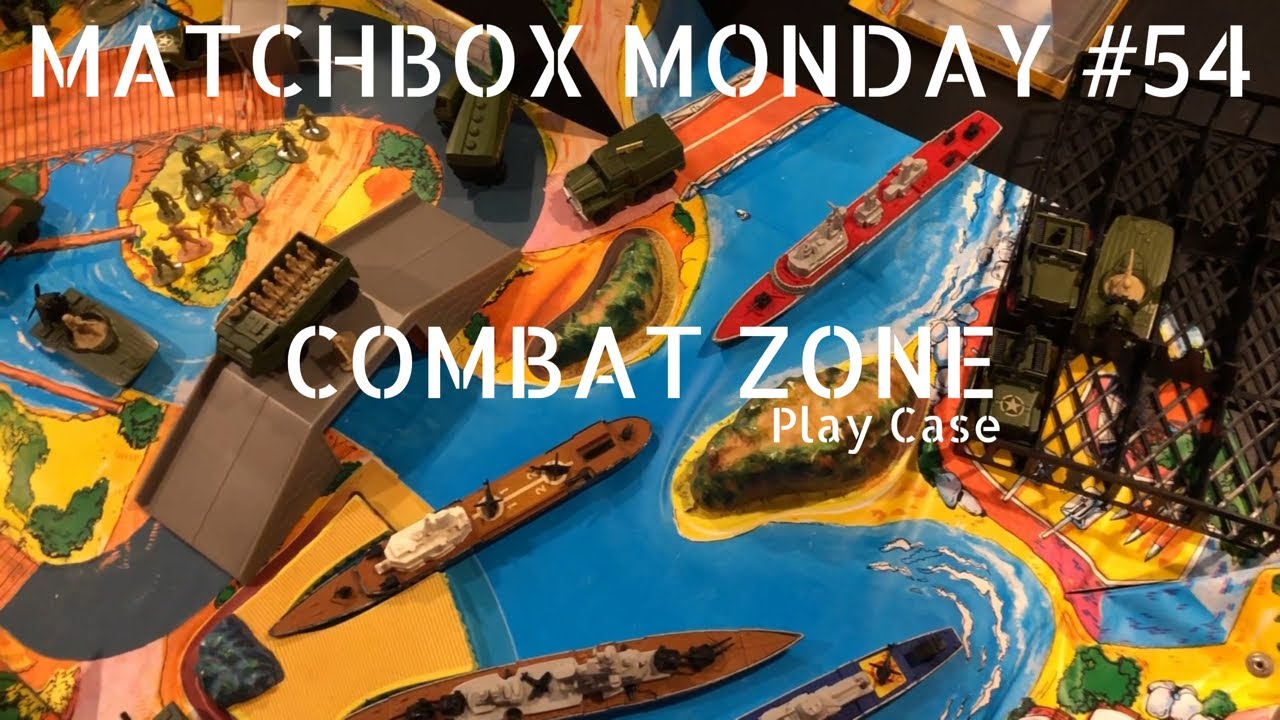 Matchbox Monday Ep. 54 - Combat Zone Play Set and Military Vehicles ...