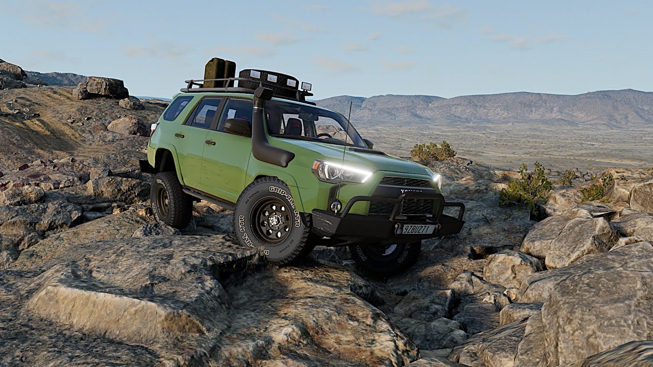 BeamNG Drive - Toyota 4Runner | OFF-ROAD | 4K Quality - YouTube