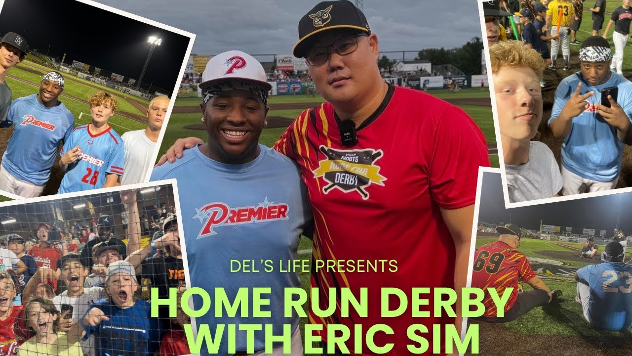 Home run derby with ERIC SIM - YouTube