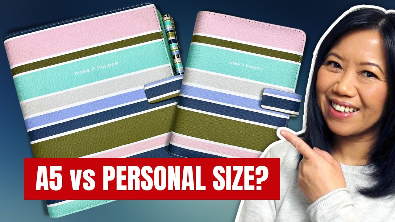 Find Out How To Choose the Right Planner Size: 5 Surprising Tips! - YouTube