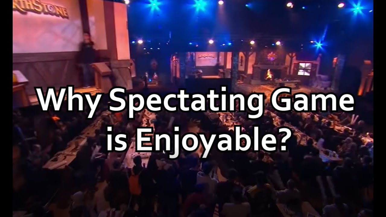 [Game Studies] Why is Spectating Others Playing Games Still Enjoyable ...