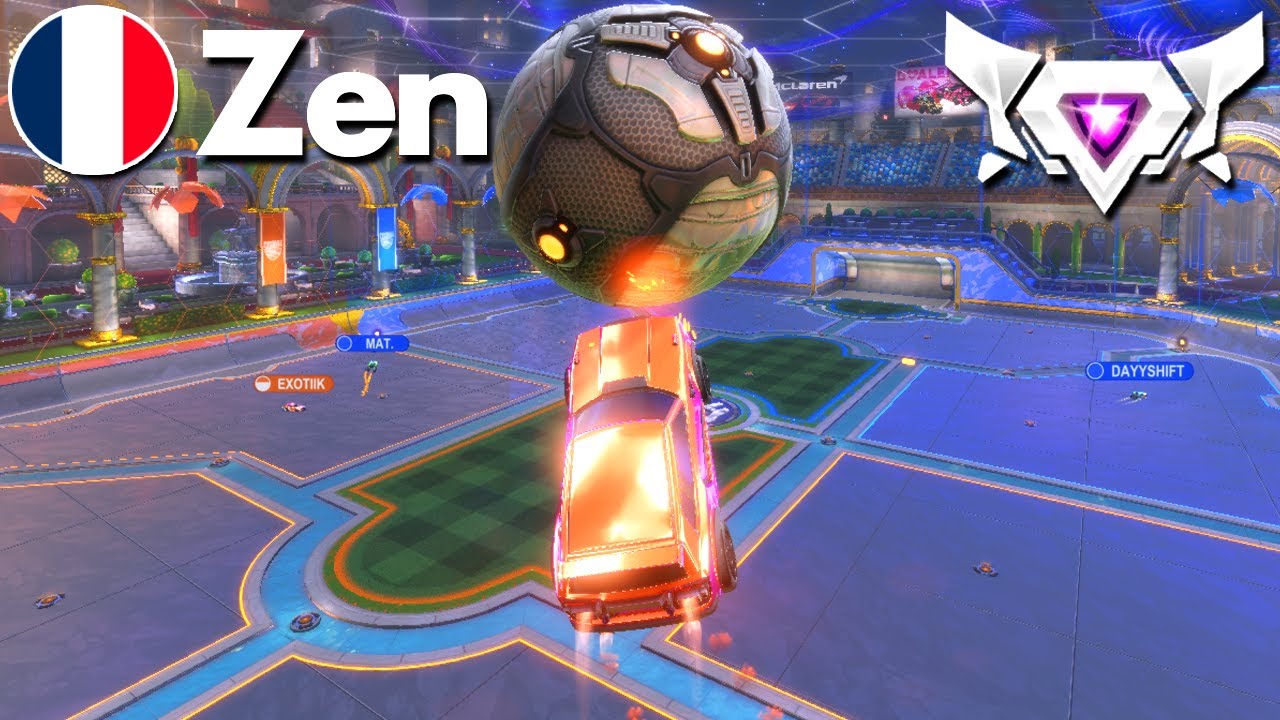 1 HOUR of ZEN INSANE Rocket League Gameplay (SSL 2v2) - YouTube