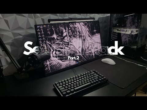 ENVELOPANDO a MESA Do Setup All Black !!