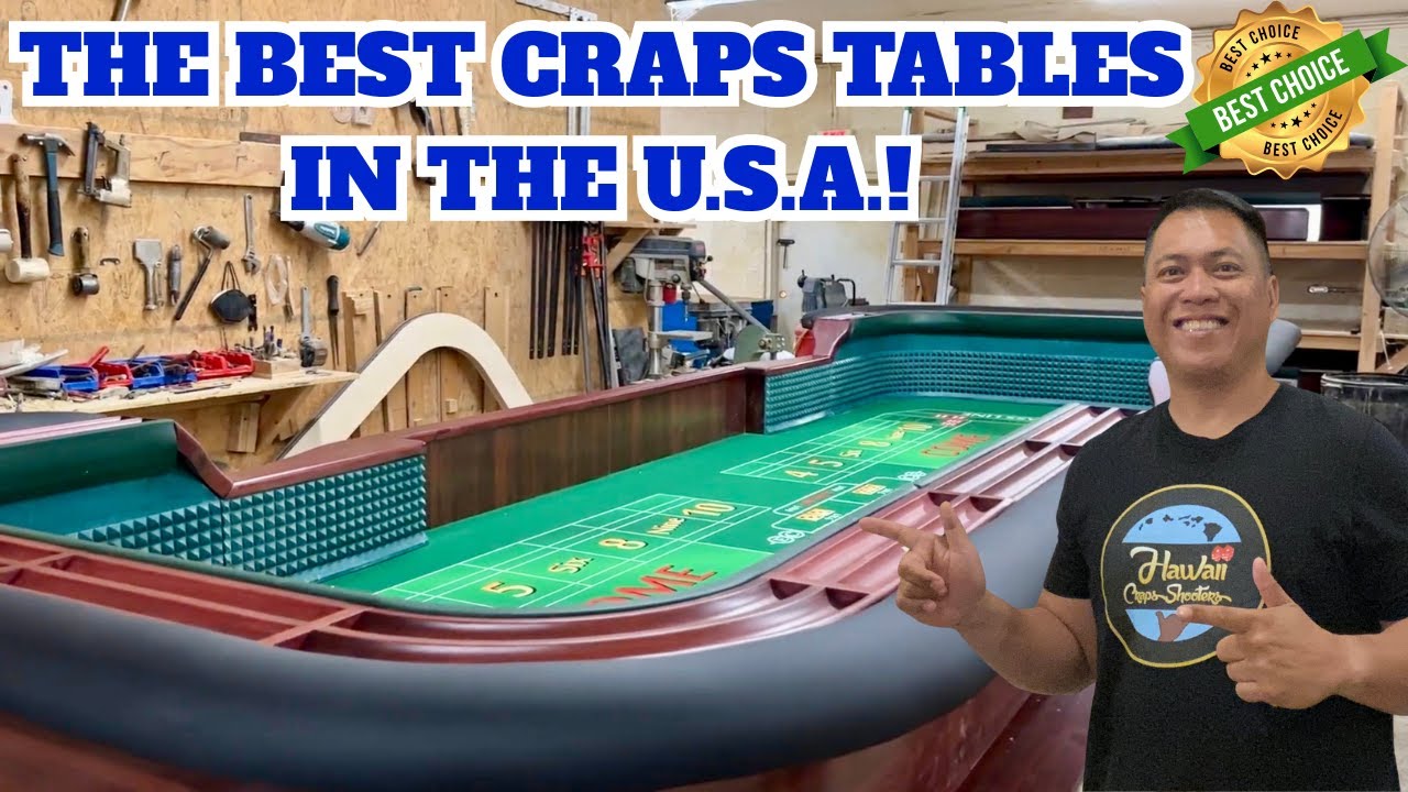 The Best Home Craps tables: Exclusive walk-through tour in the American ...