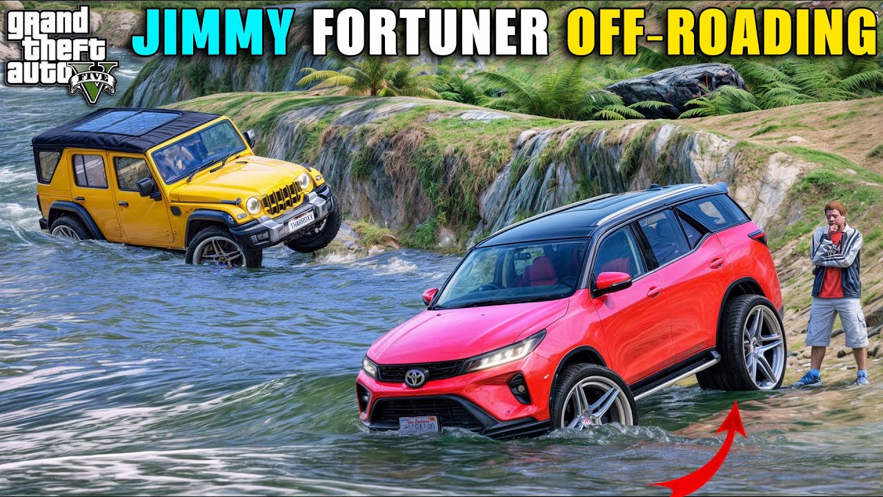 JIMMY NEW FORTUNER OFF-ROADING | GTA V GAMEPLAY | GTA 5 | GTA V ...