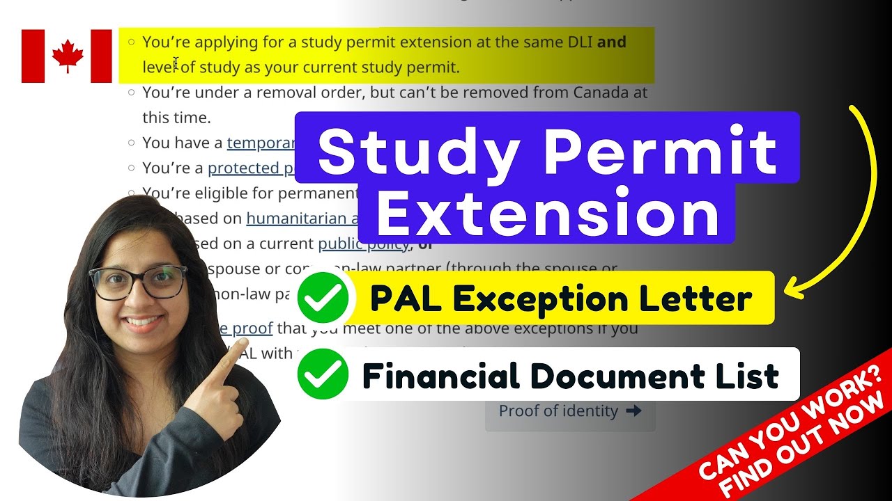 Study Permit Extension Documents in Canada | Step by Step Guide - YouTube