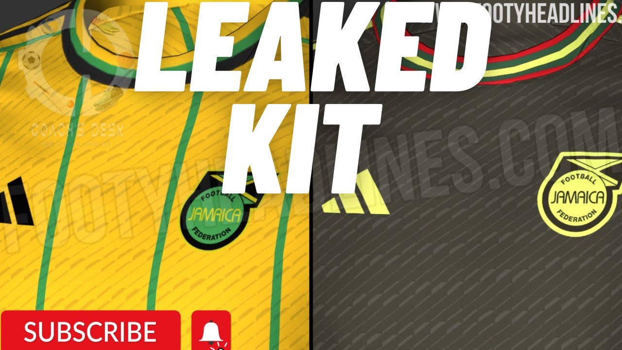 Breaking News: Reggae Boyz Adidas Home & Away Kit Leaked - YouTube