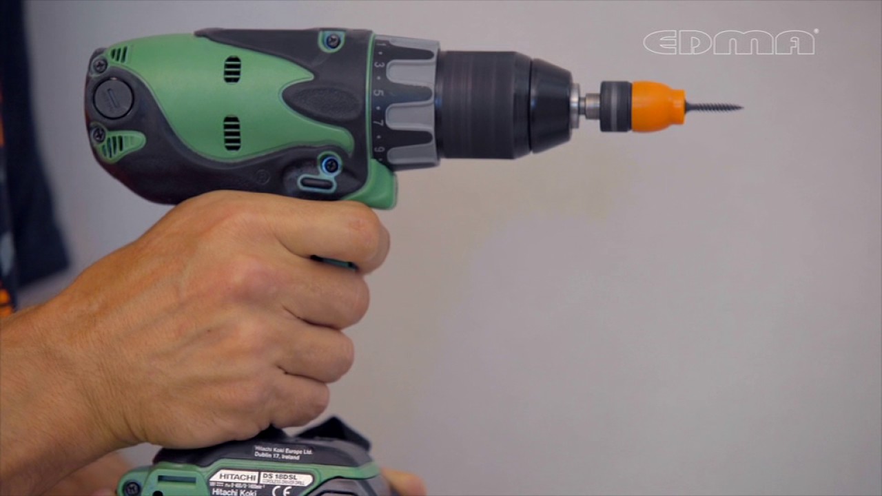 The Dimpler - Embout de vissage aimanté spécial plaquiste - YouTube