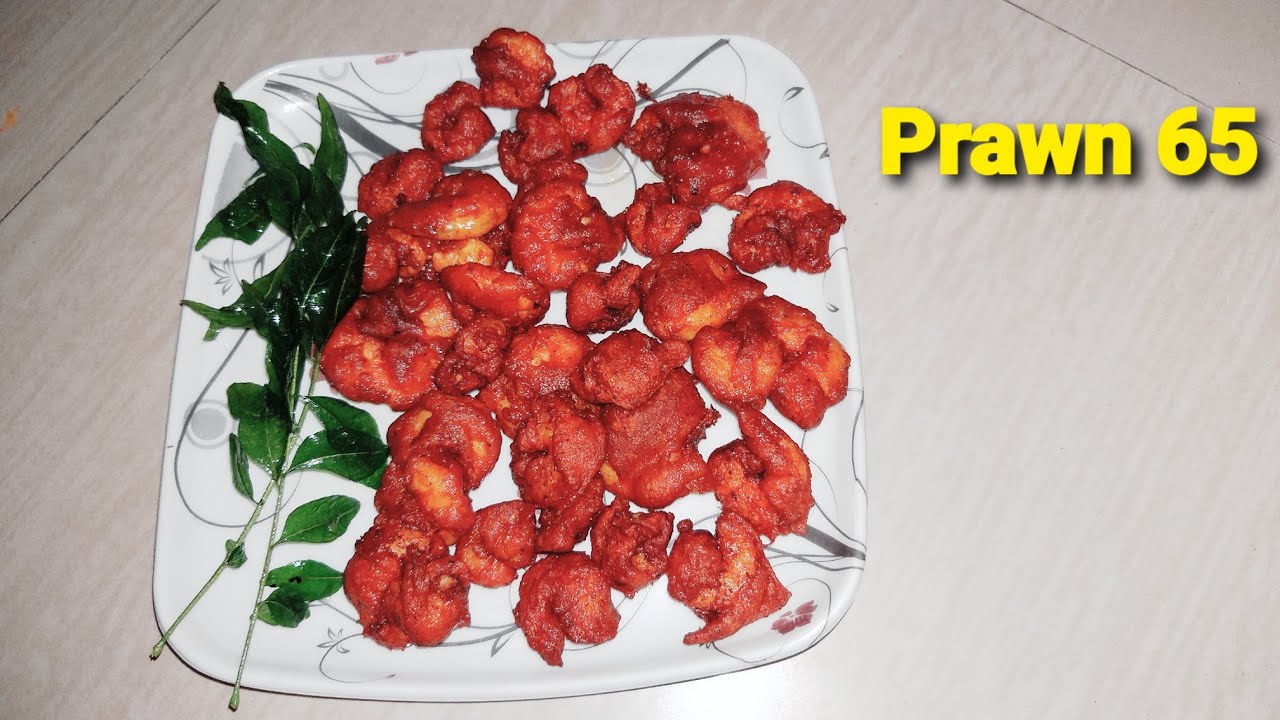 Prawn 65 receipe | crispy prawn fry | tamilreceipes - YouTube