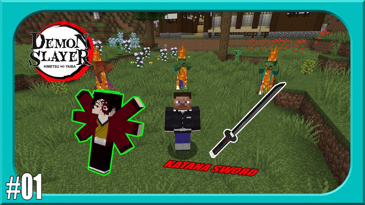 #Ep01ខ្ញុំបានកេីតជា Demon Slayer! [MInecraft Demon Slayer] - YouTube
