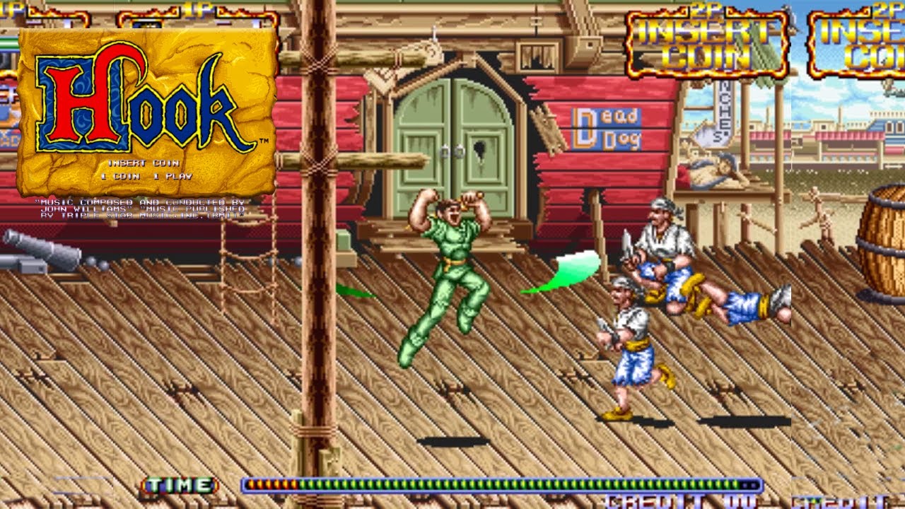 Hook 1991 [ Arcade ] Gameplay (60fps) - YouTube