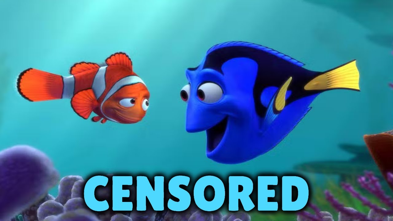 FINDING NEMO | Censored | Try Not To Laugh - YouTube