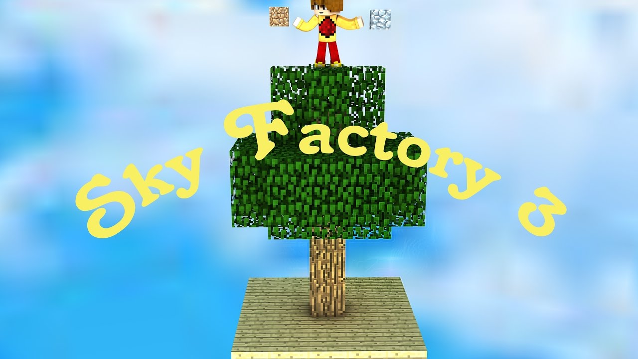 כל זה רק מעץ אחד?!│Sky Factory 3 - YouTube
