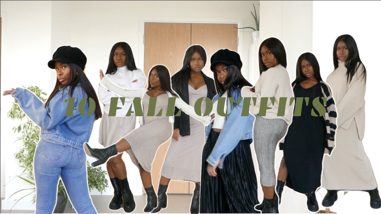 10 FALL OUTFITS for 2020 | FALL 2020 LOOKBOOK | itsTennika - YouTube