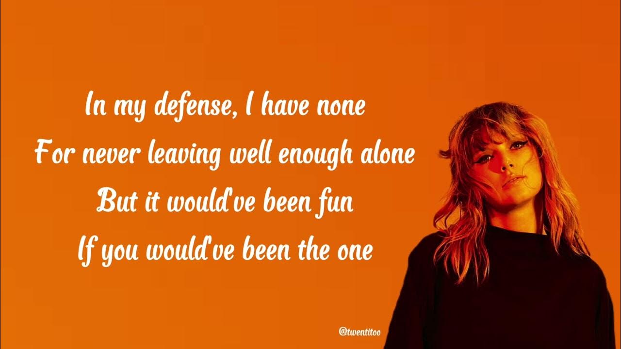 Taylor Swift - The 1 (Lyrics) - YouTube