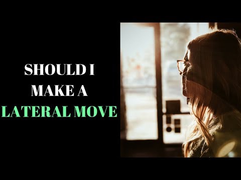 Should I Make A Lateral Move? - Clinical Research Industry