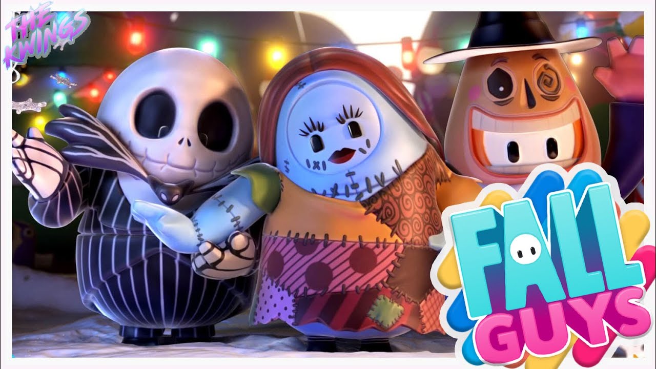 Fall Guys Nightmare Before Christmas Skins Bundle Showcase (Nintendo ...