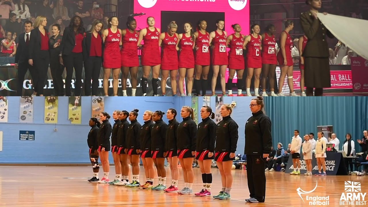 Armed Forces Day 2020: England Netball x British Army partnership - YouTube