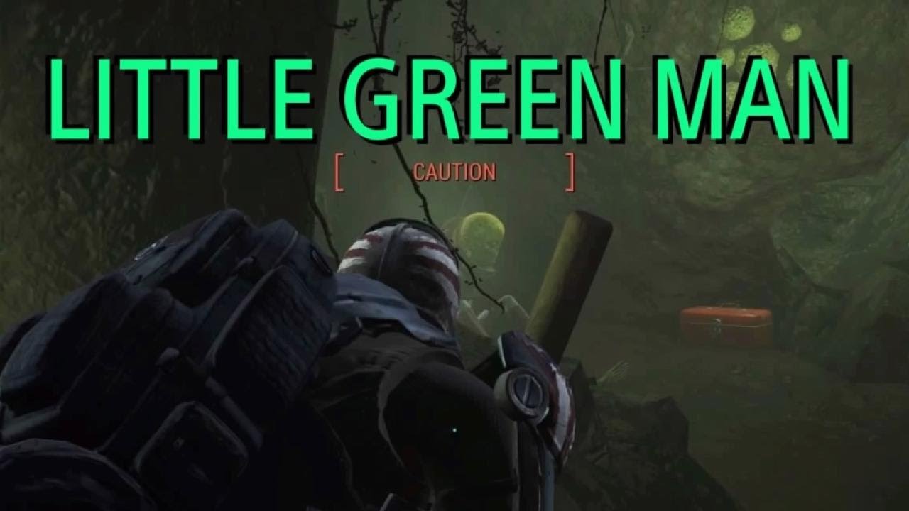 FALLOUT 4 GARBLED DISTRESS SIGNAL LEADS TO ALIEN SPACE SHIP - YouTube