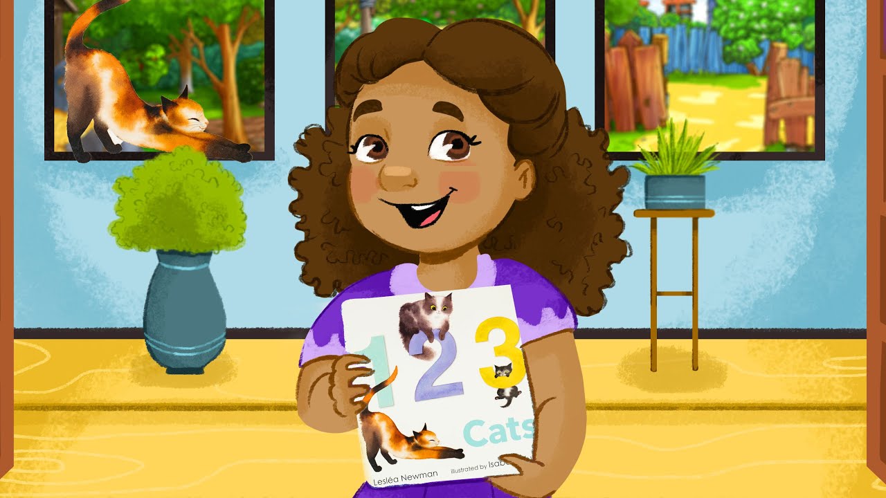 😺 123 CATS | Kids Counting Book Read Aloud | By Leslea Newman ...
