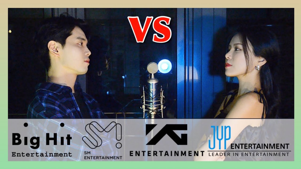 우리나라 대형기획사 대결 | Bighit vs SM vs YG vs JYP | BTS, EXO, 방예담, ITZY, Stray Kids... | Singoff - YouTube