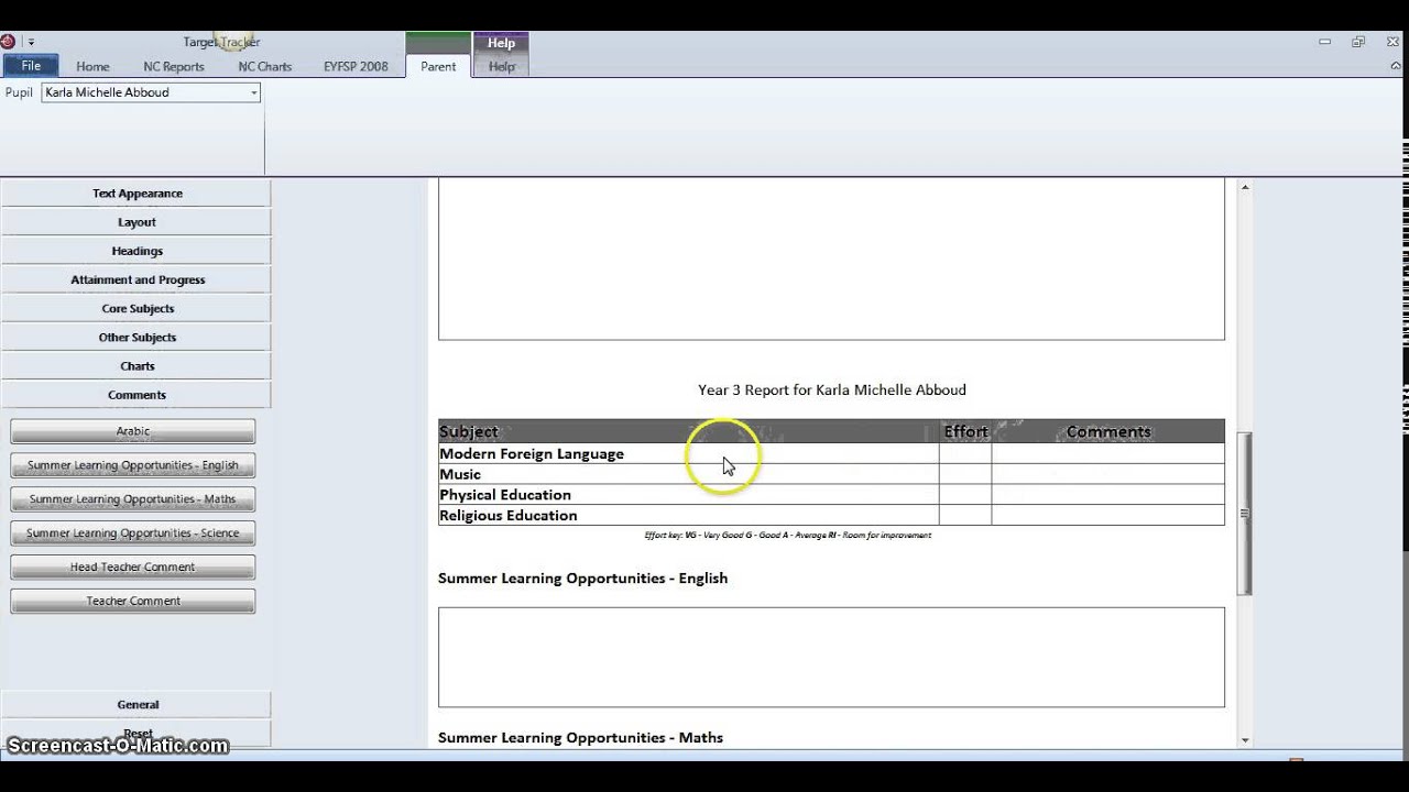 Target Tracker Reports Basic Overview - YouTube