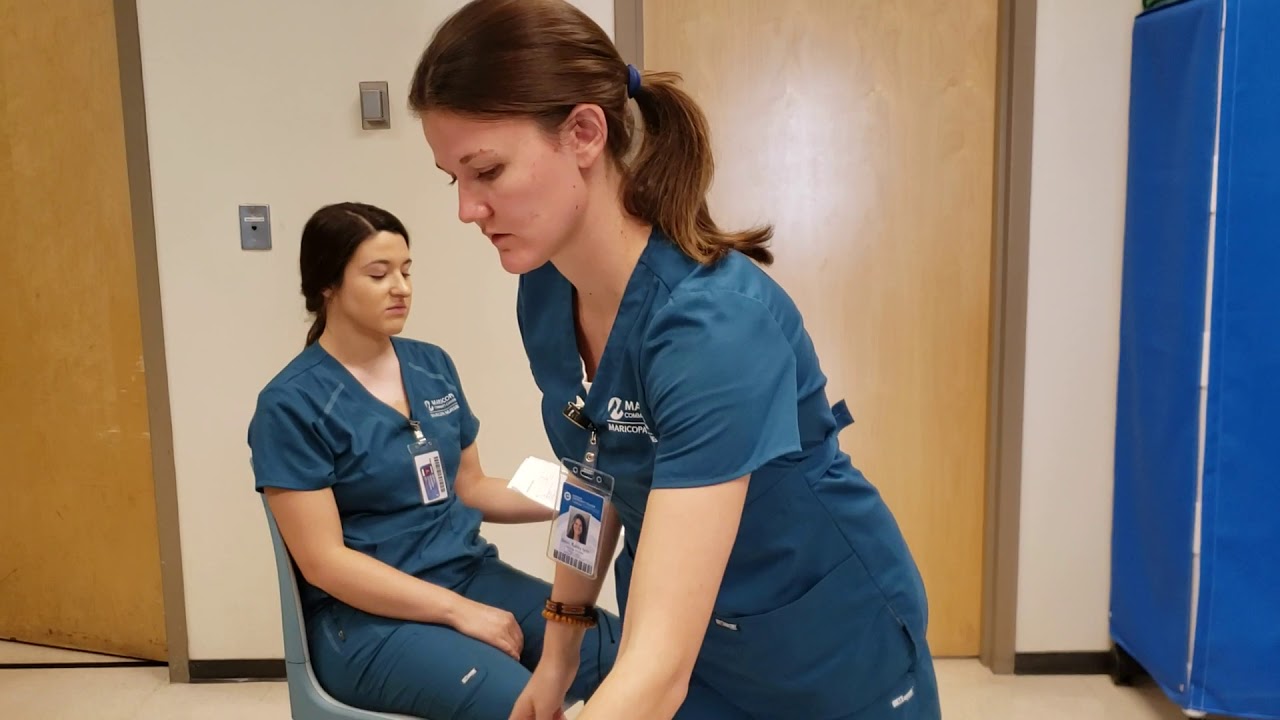 Physical assessment walk through for practicum - YouTube