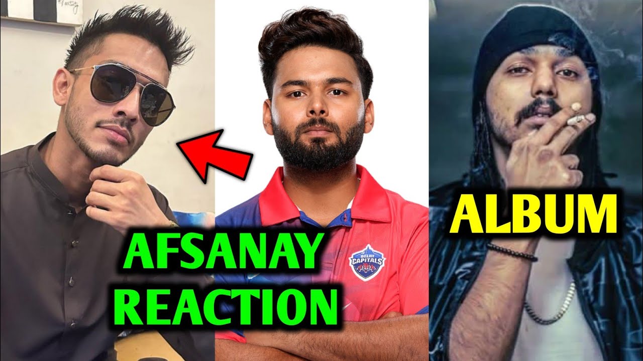 Rishabh Pant React On Afsanay Track | Nabeel Akber Next Album! - YouTube