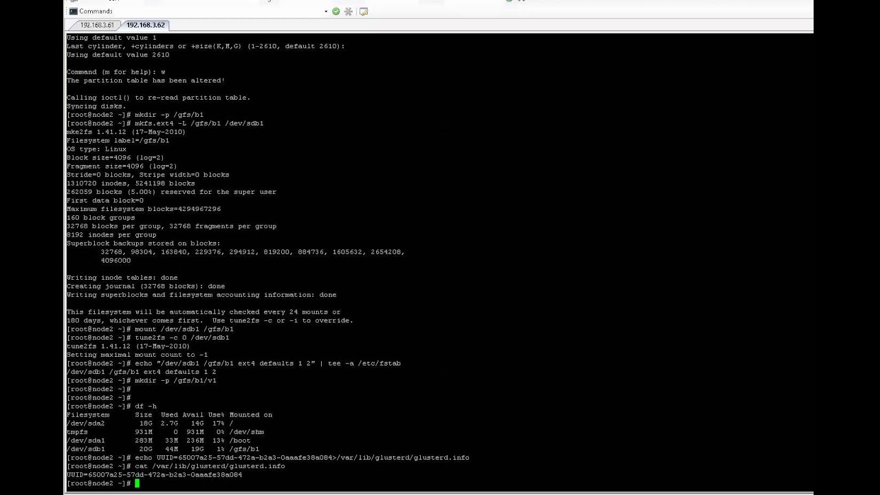 Gluster Recover Brick with glusterfs and ctdb configfs - YouTube