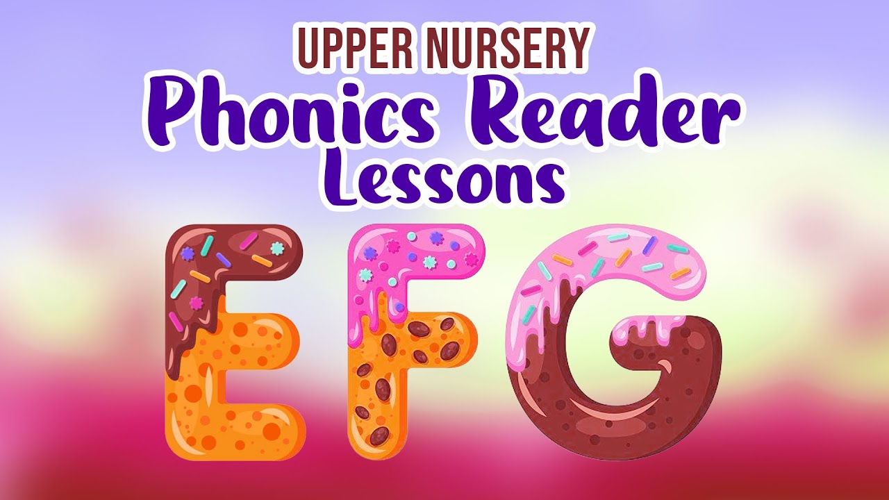 Upper Nursery Phonics Reader Lessons | Ee, Ff and Gg | Unicorn Diary ...