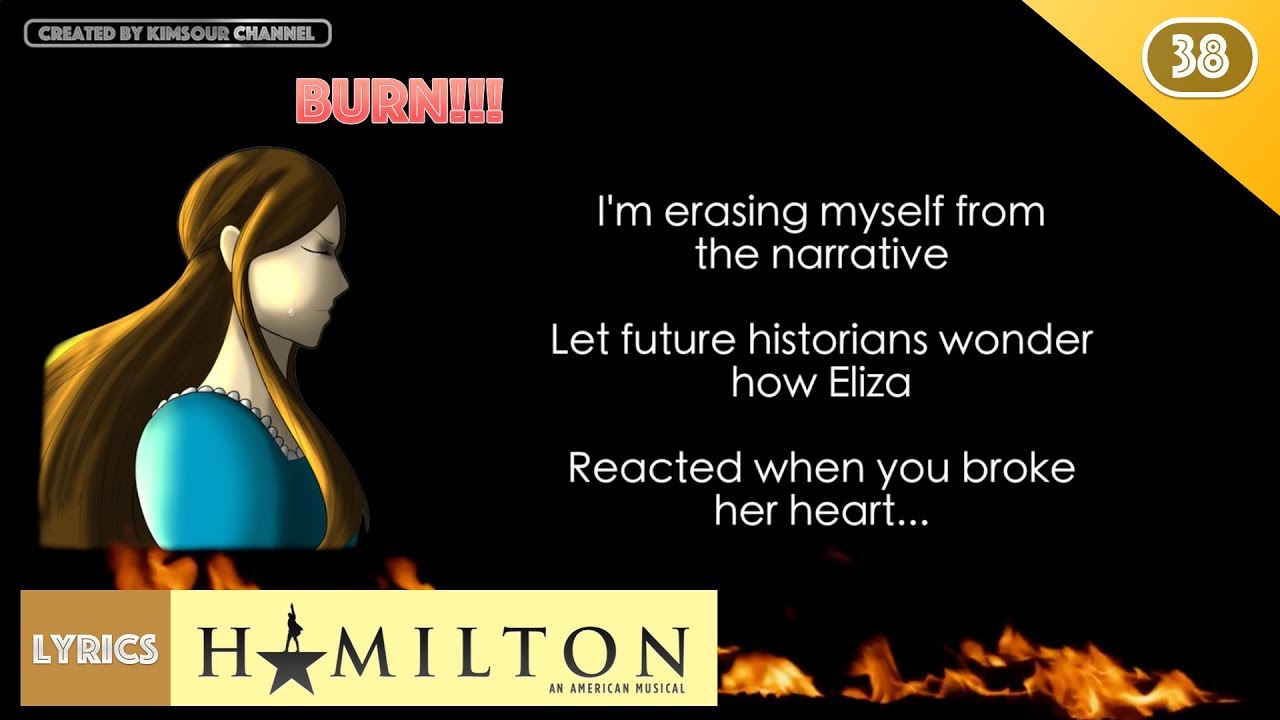 Hamilton - Burn (MUSIC LYRICS) - YouTube