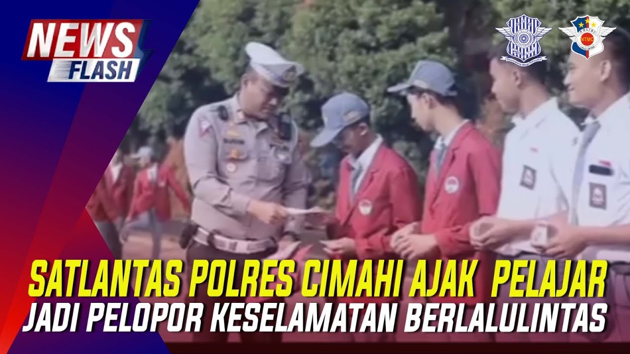 𝙎ATLANTAS POLRES CIMAHI AJAK PELAJAR JADI PELOPOR KESELAMATAN ...